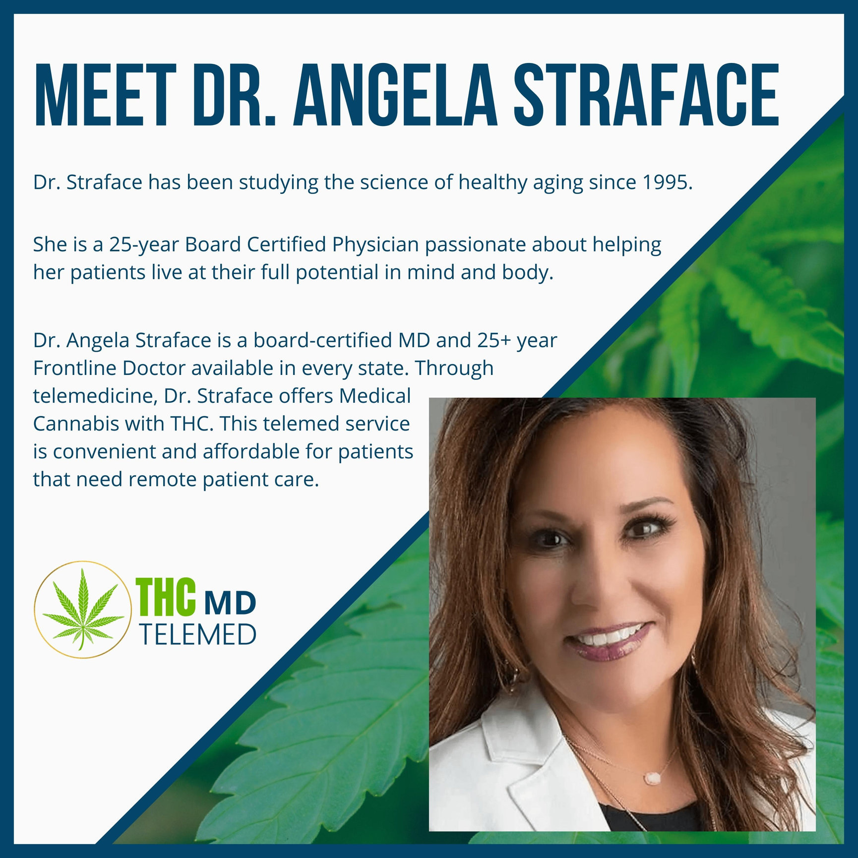 Introducing Dr. Straface! Learn More About Her, Texas THC Telemed ...