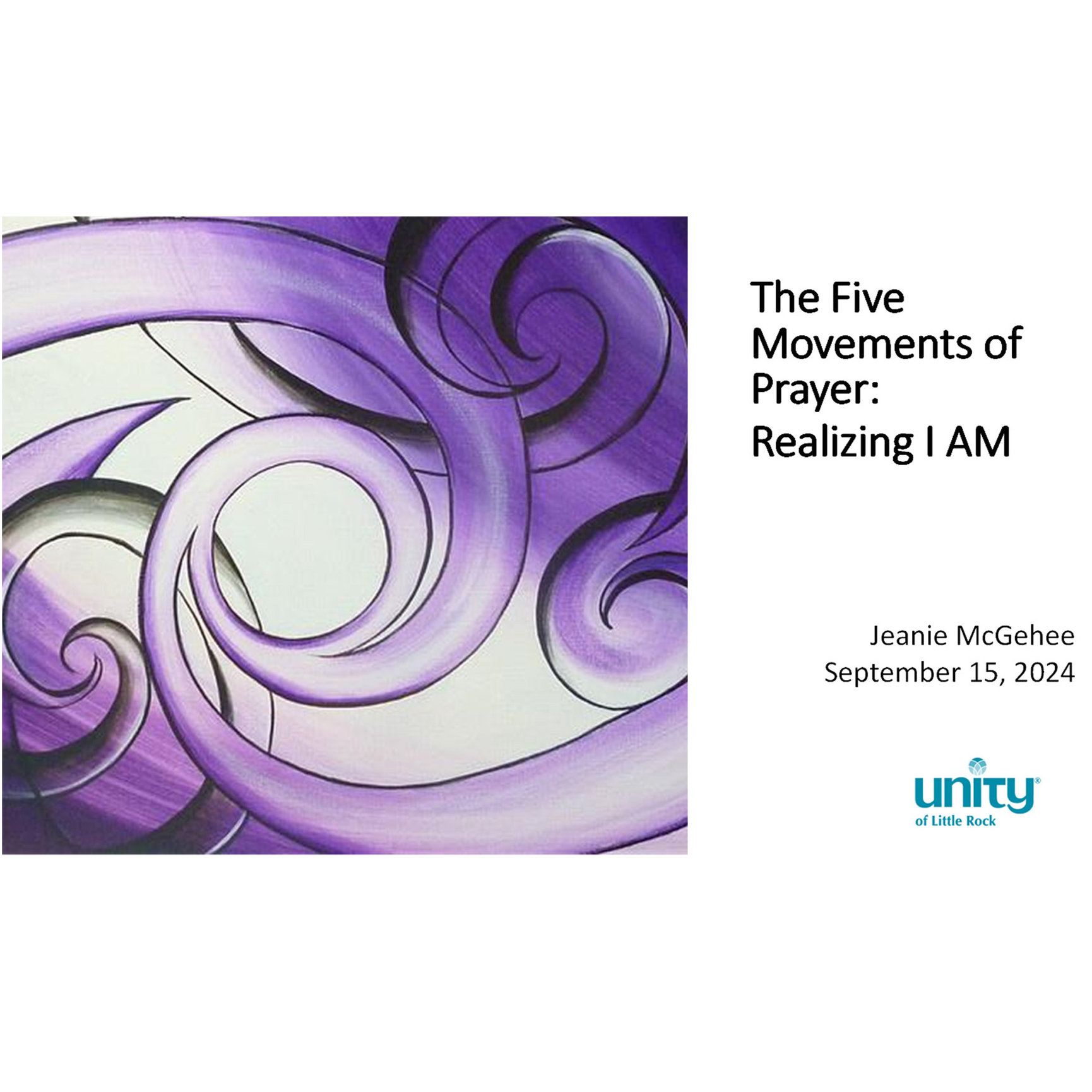 The Five Movements of Prayer - Unity Church