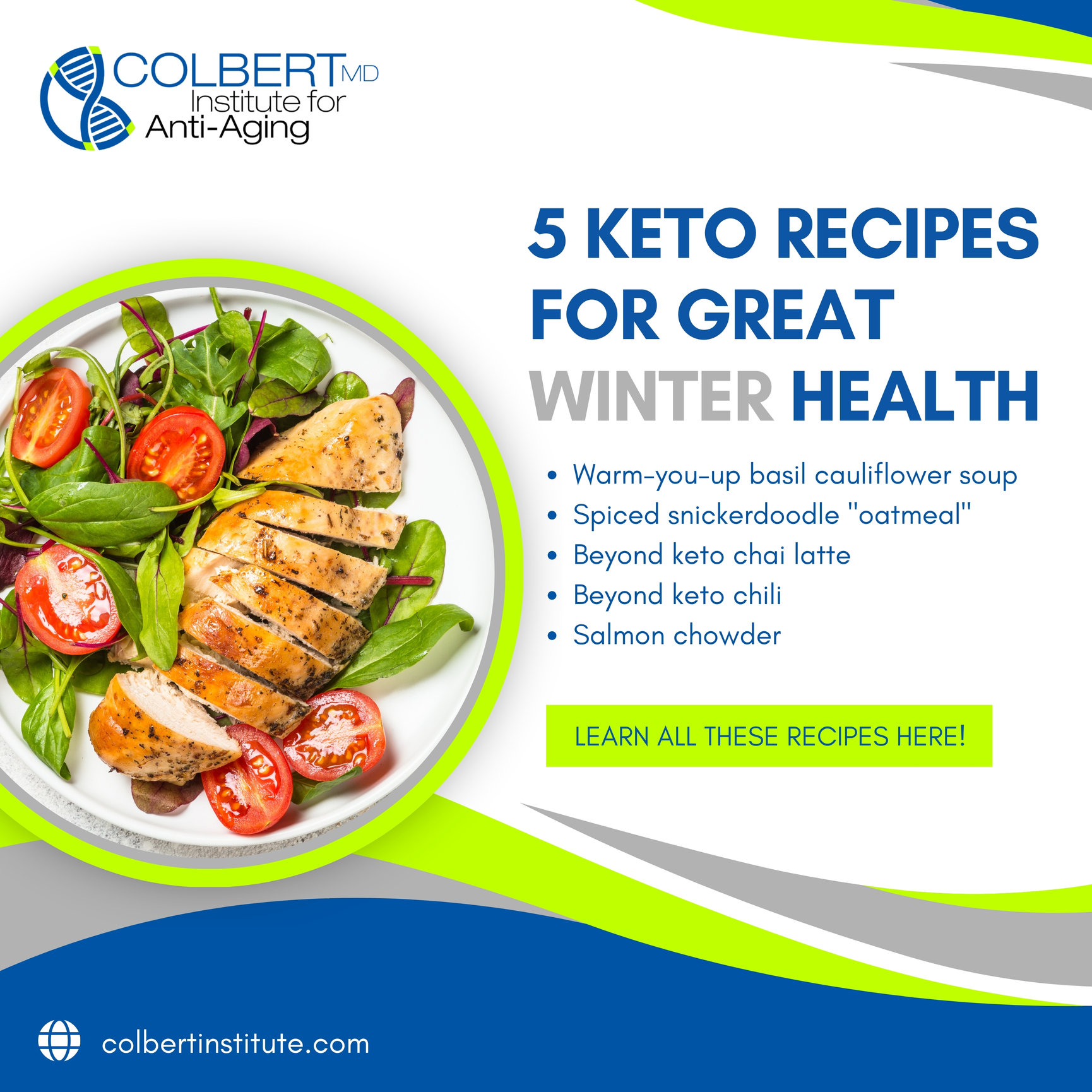 Dr Colbert Shares 5 Keto Recipes For Great Winter Health Colbert Institute Of Anti Aging