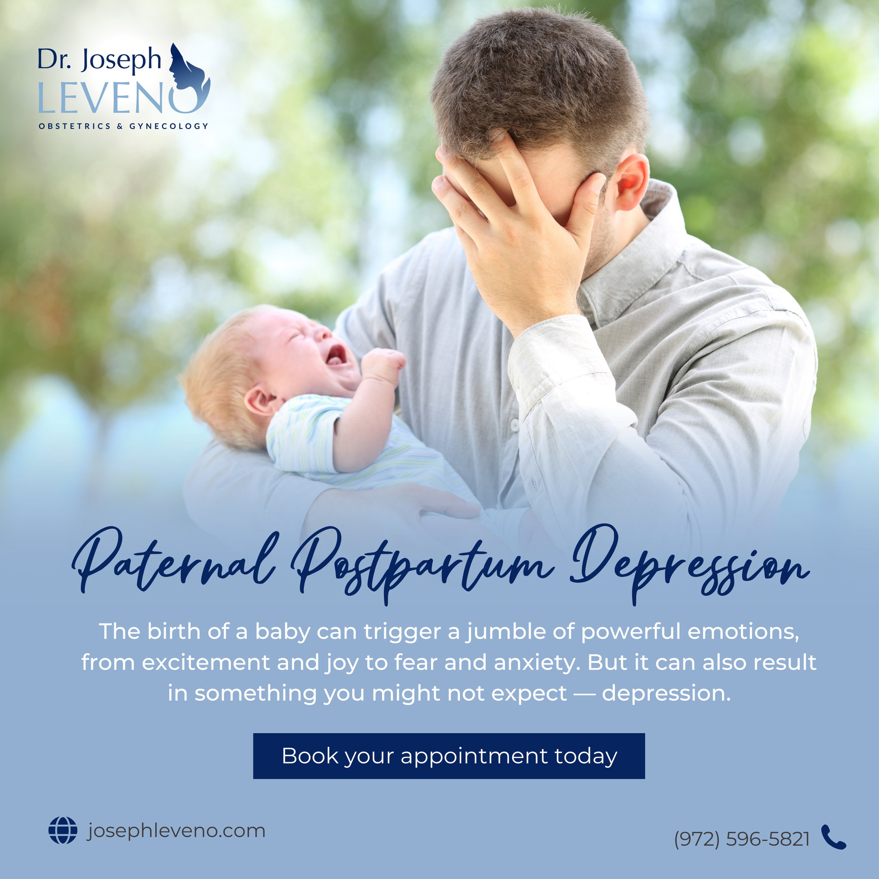 Signs Of Paternal Postpartum Depression Dr Joseph Leveno
