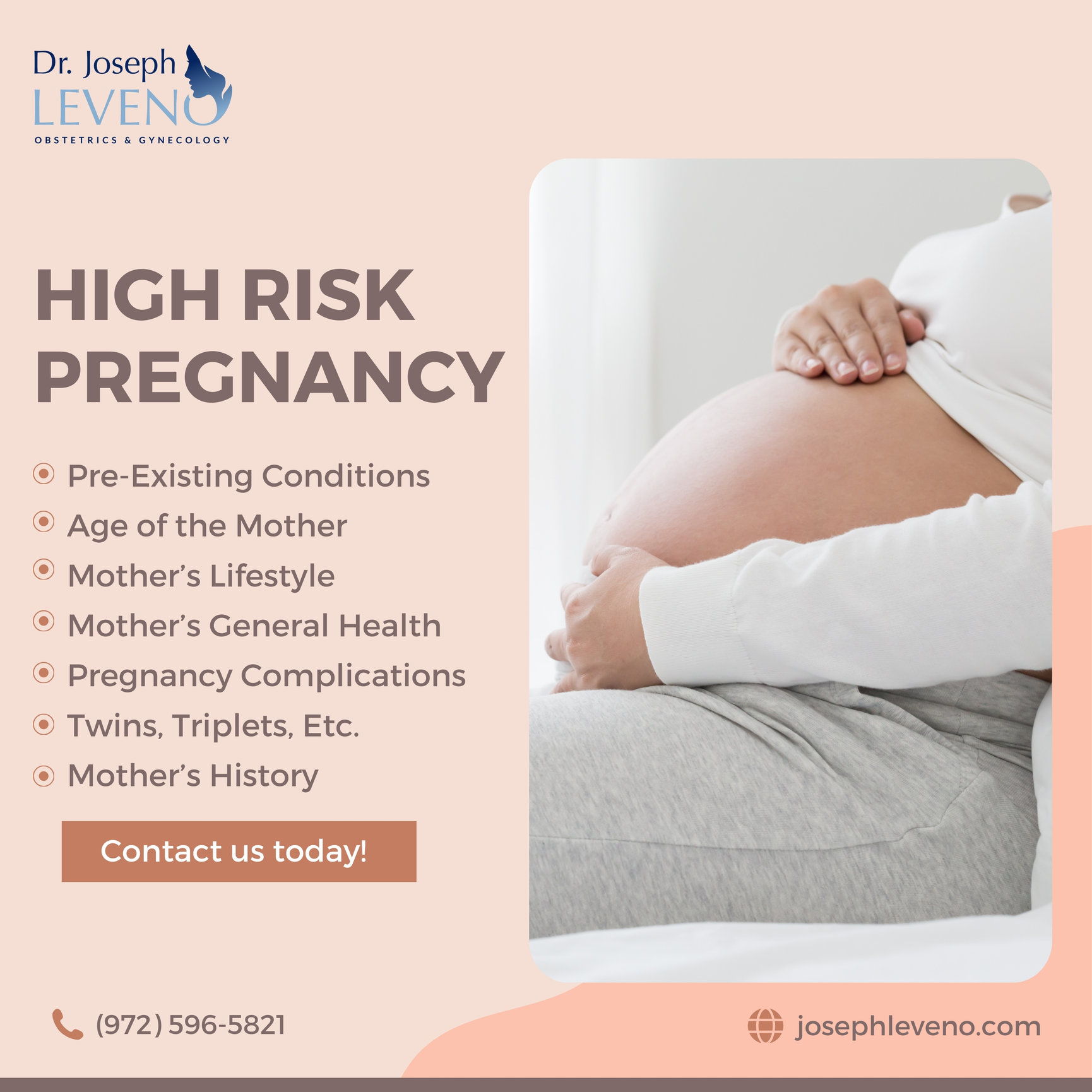 High risk pregnancy in Plano, Tx - Dr. Joseph Leveno