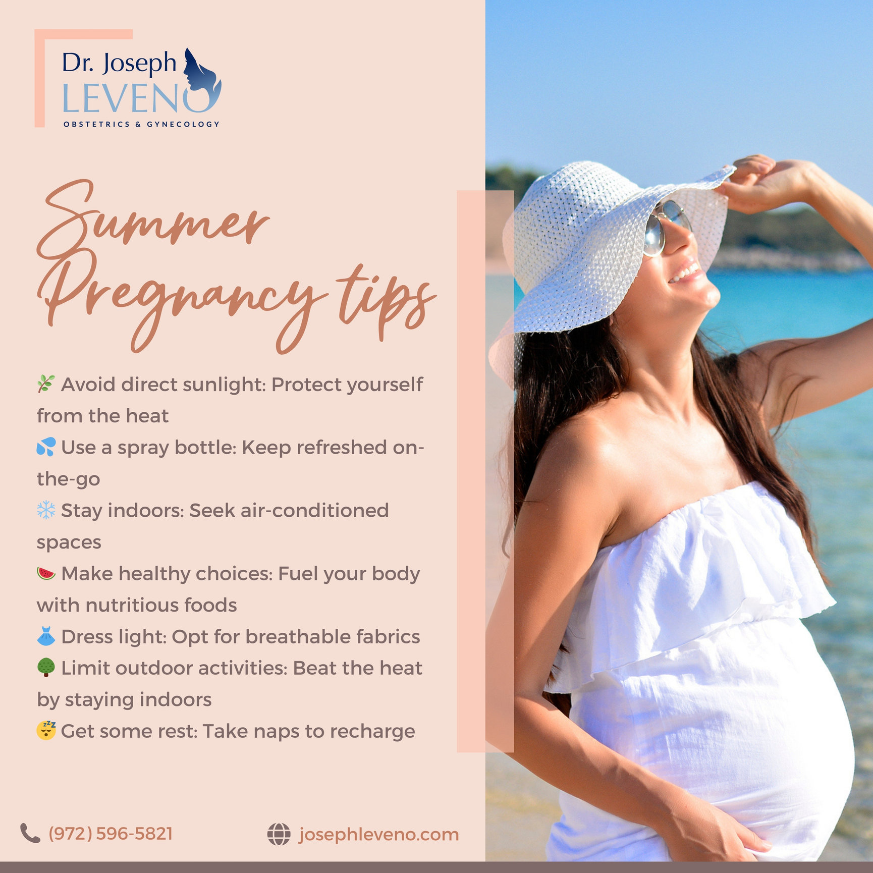 Summer pregnancy tips in Plano, Tx - Dr. Joseph Leveno